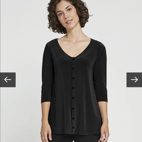 Sympli | Tops | Sympli Icon Reversible Top 34 Sleeve | Poshmark